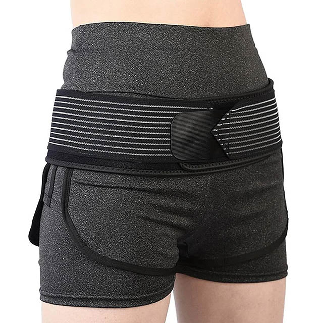 Lower Back Brace Belt - For Men & Women - Hip & Sacroiliac Pain Relief ...